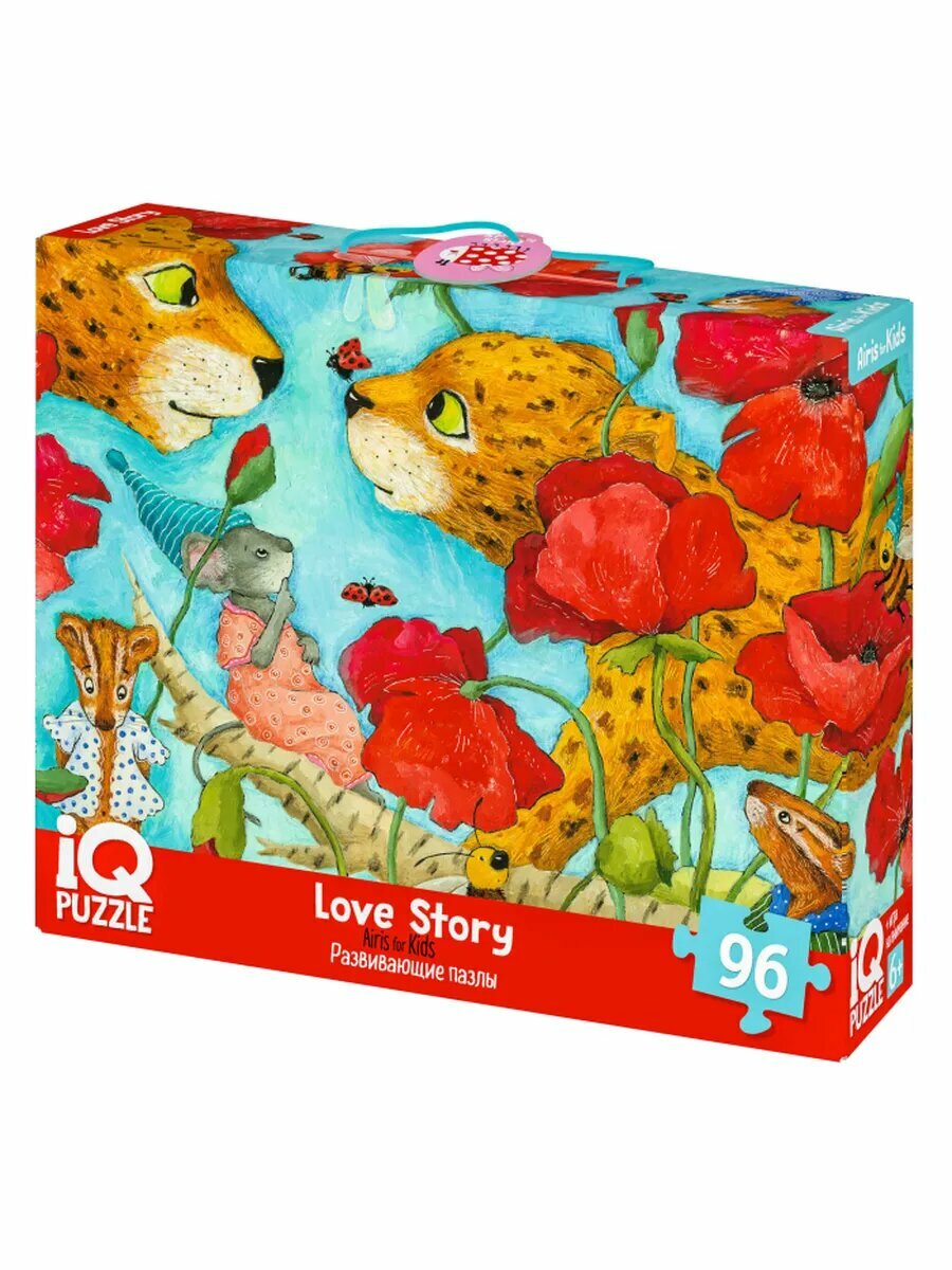 IQ Пазл с отличиями. 96 эл. История любви.