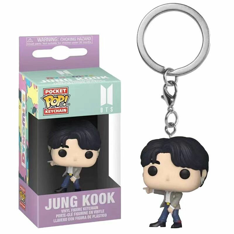 Брелок певец Чонгук Keychain BTS BT21
