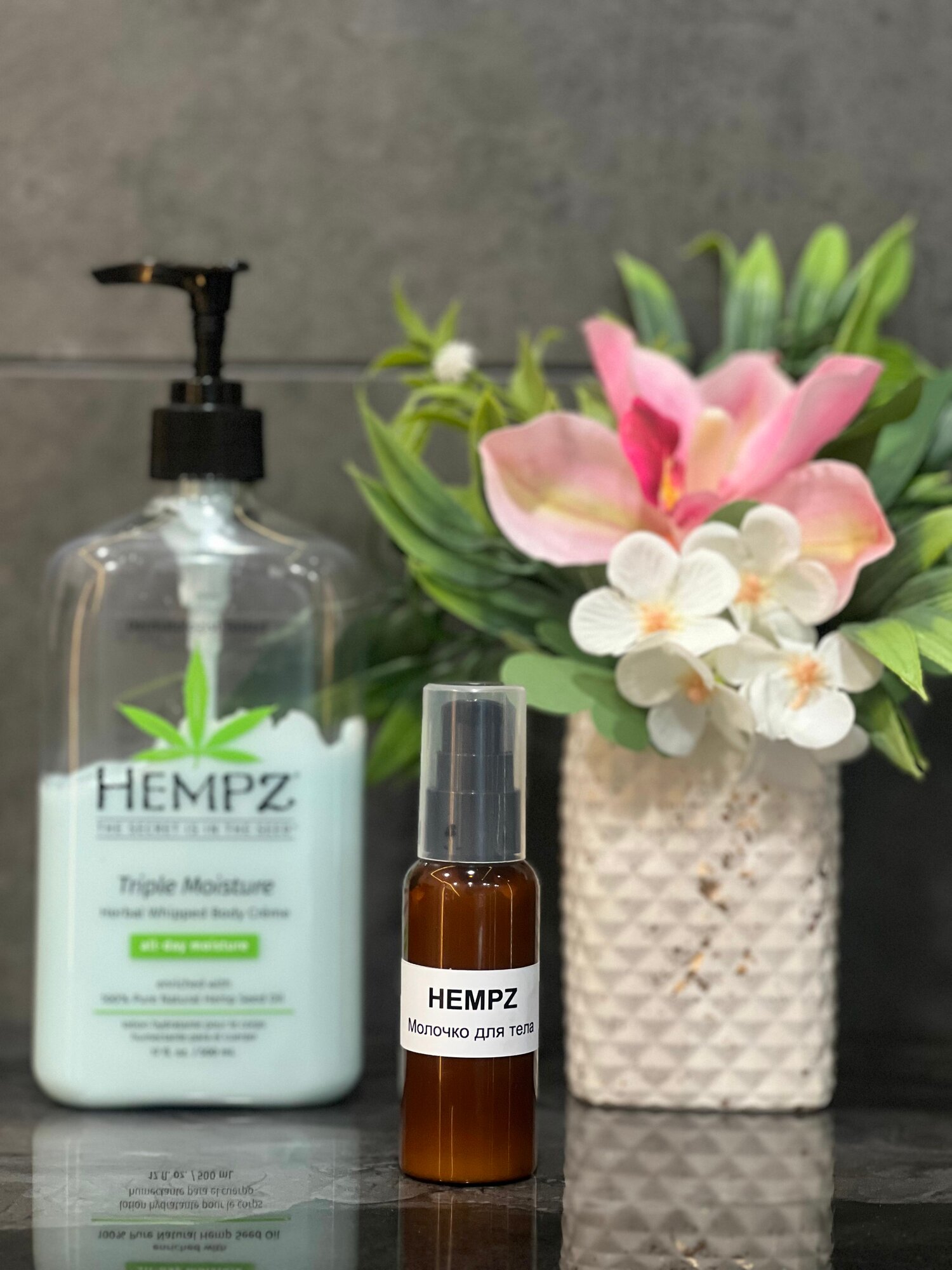 Hempz Молочко для тела Тройное Увлажнение 50ml /Triple Moisture Herbal Whipped Body Creme