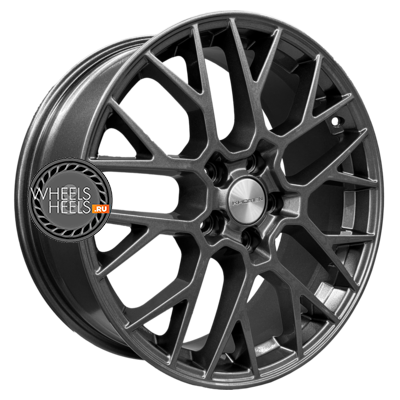 Диск автомобильный литой Khomen Wheels KHW1818 (Mazda CX-5/Kia Seltos) 18x7 5x114.3 et45 dia67.1 Gray