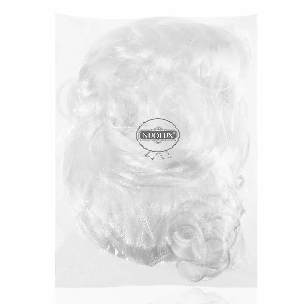 Набор Деда Мороза, Борода И Парик, Искусственные Волокна, Для Вечеринок, Набор Из 2 Предметов