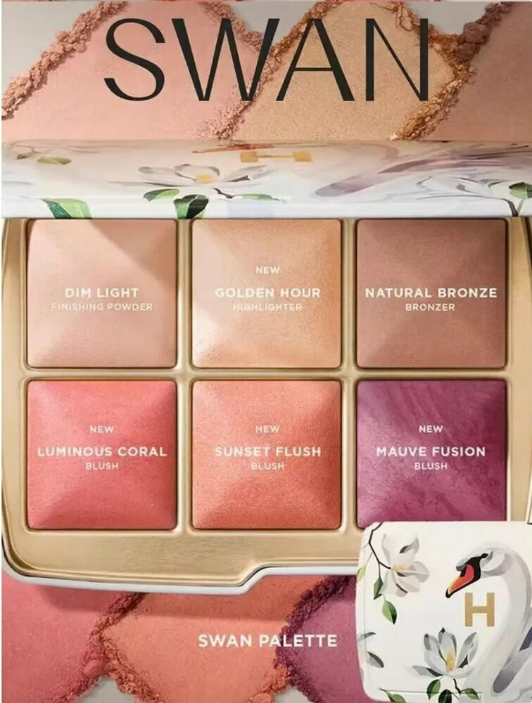 Hourglass Ambient Lighting Edit редактирование палитры рассеянного света/Подсветка, румяна, контур/2025 Deer palette
