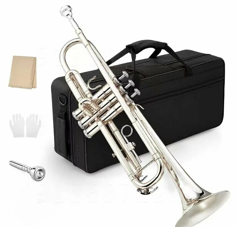 Труба Bb, духовой инструмент для начинающих, духовые