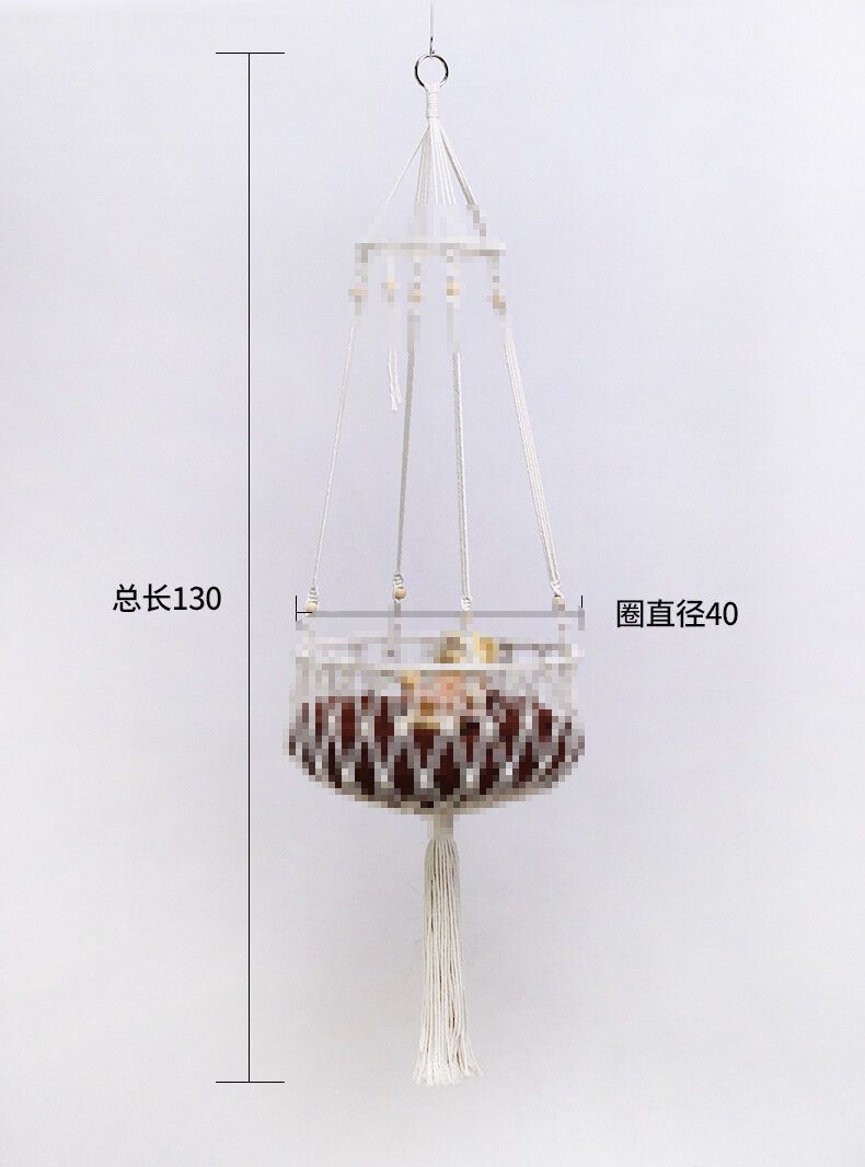 Трансграничный взрыв ручной работы плетеный висячий повисающий кошачий помет домашнее животное кошачий кошачий кошачий