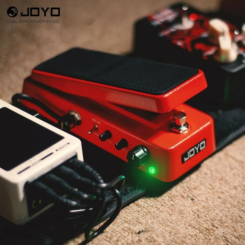 Педаль эффектов для электрогитары Joyo WAH-II Multifunctional Wah & Volume