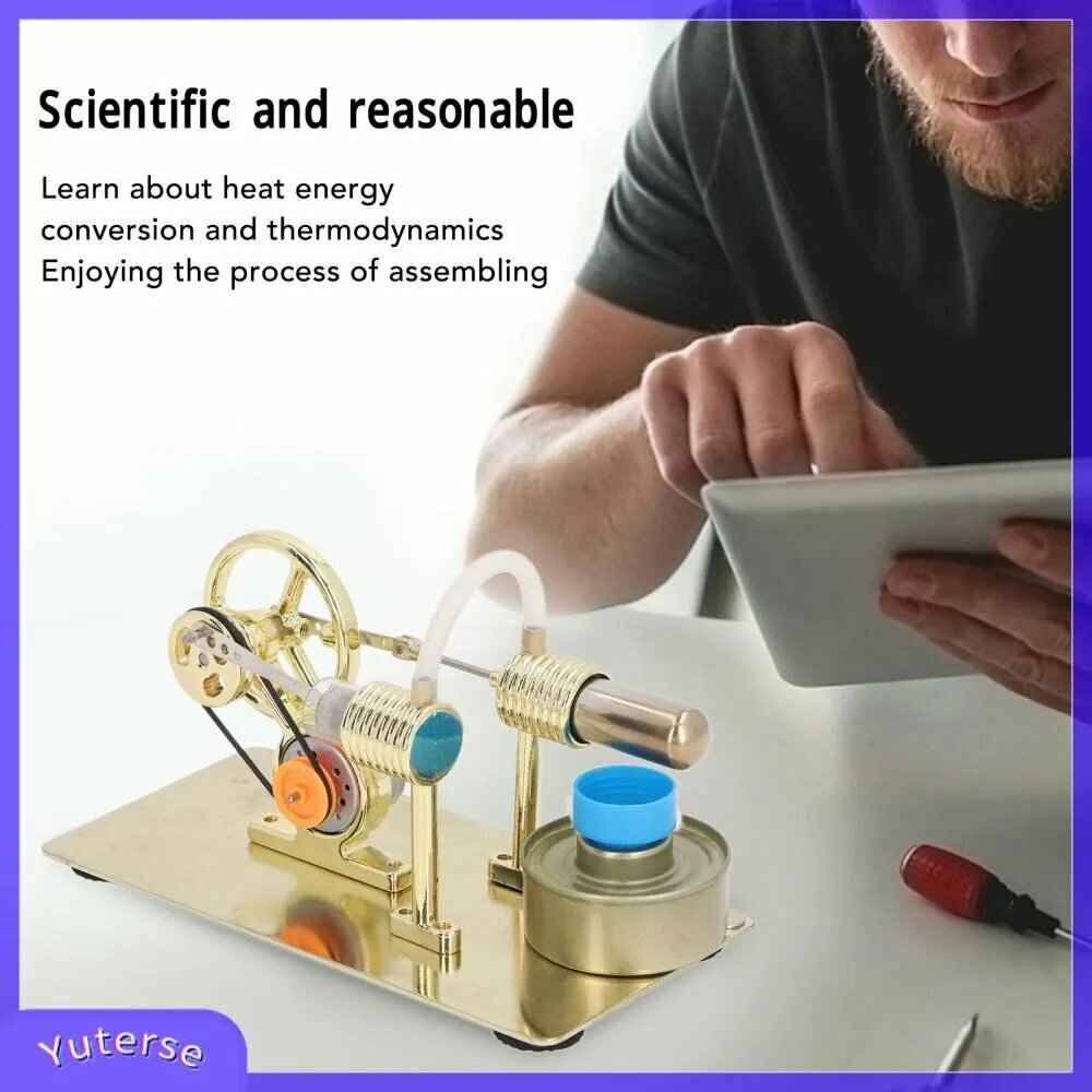 Образовательная игрушка Стирлинга, композитный металл, для научных экспериментов