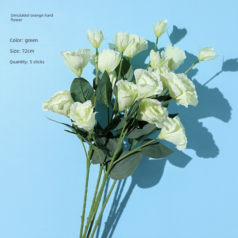 Украшение вазы для гостиной, цветочная композиция, хрустальное стекло, стиль, скандинавская роза, искусственный цветок,