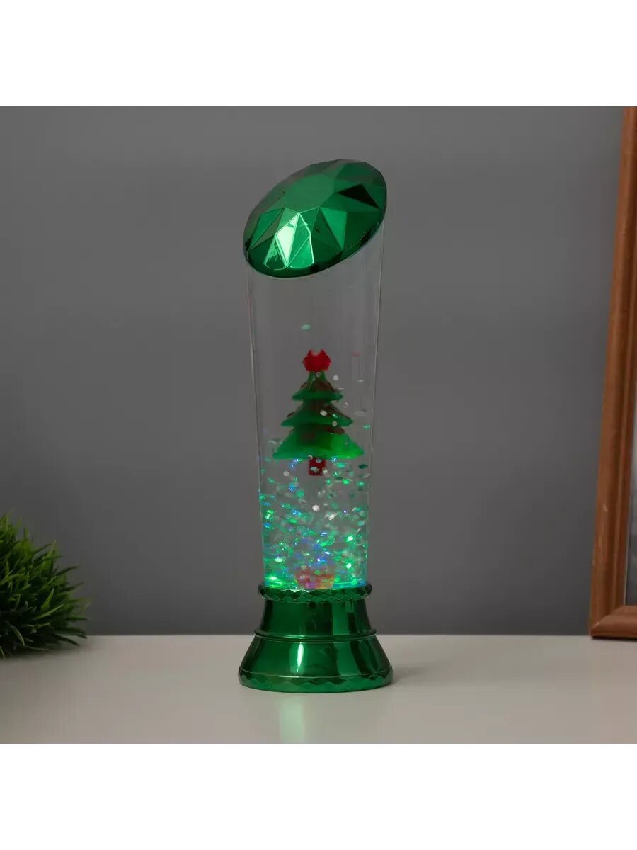 Лава лампа «Елка» LED 3хААА, USB