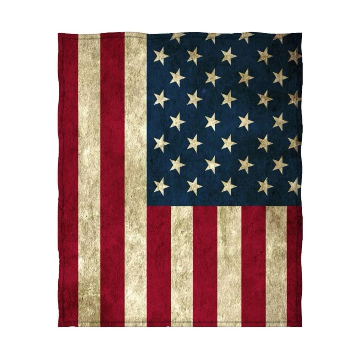 Американский флаг плед из полиэстера 172x220cm