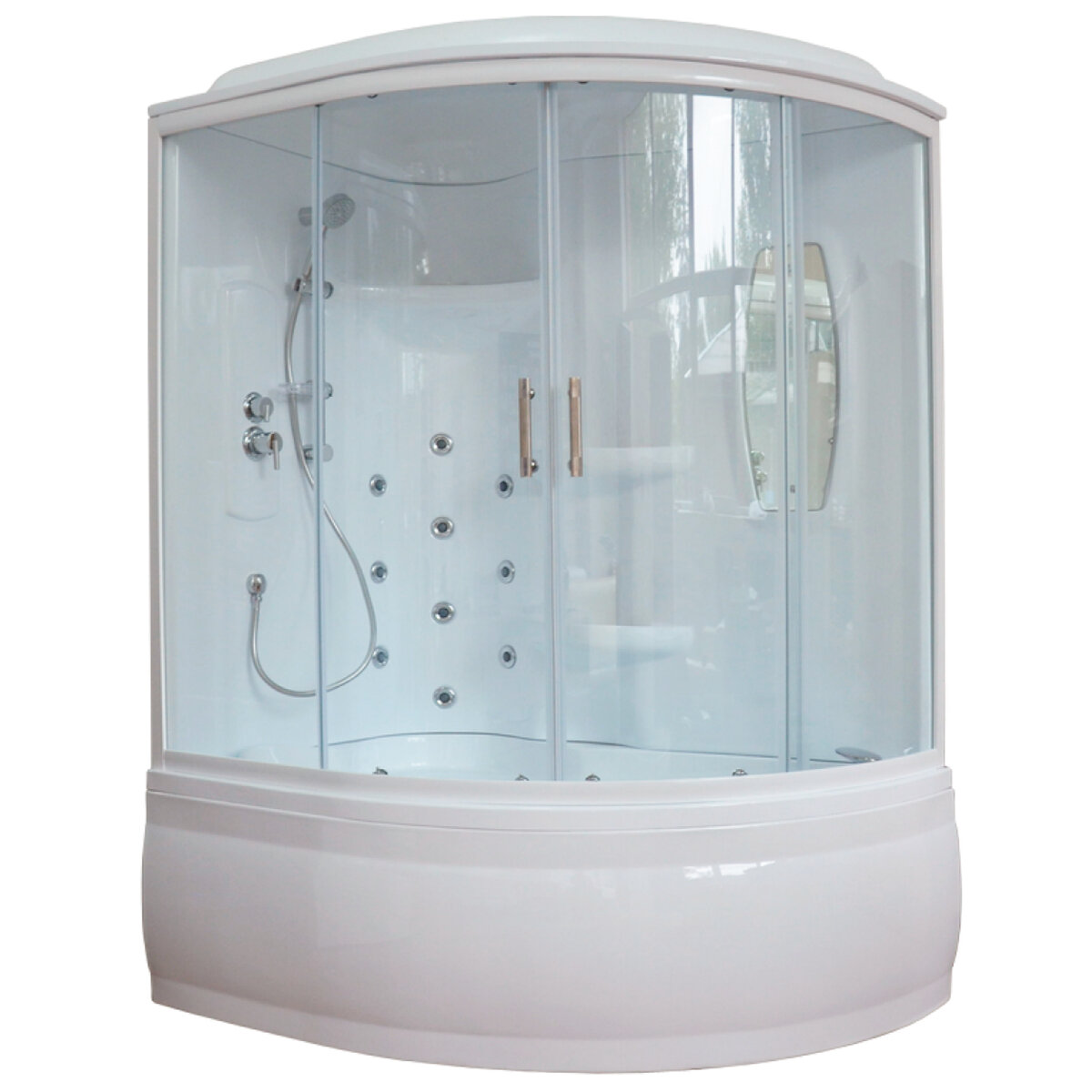 Душевой бокс Royal Bath 150ALP-T L прозрачное