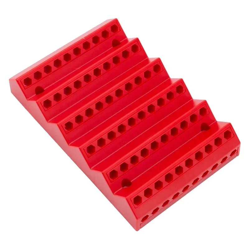 Органайзер для бит 1/4" красный