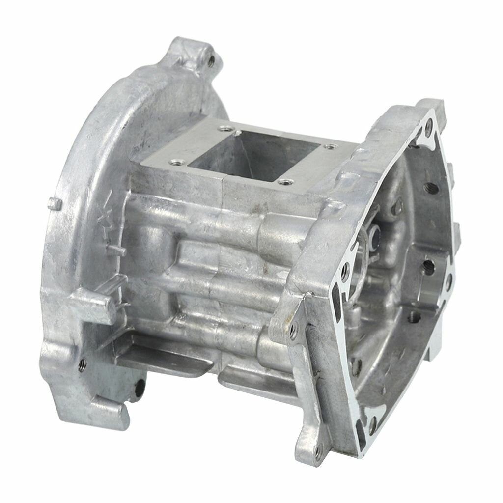 Блок и корпус двухтактного бензинового двигателя для мотокросса