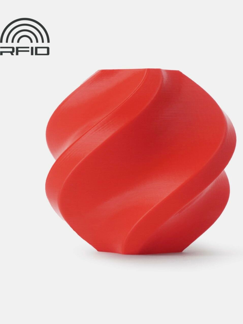 Филамент Bambu Lab PETG HF Red (красный), пластик для 3D принтера, 1 кг, на катушке