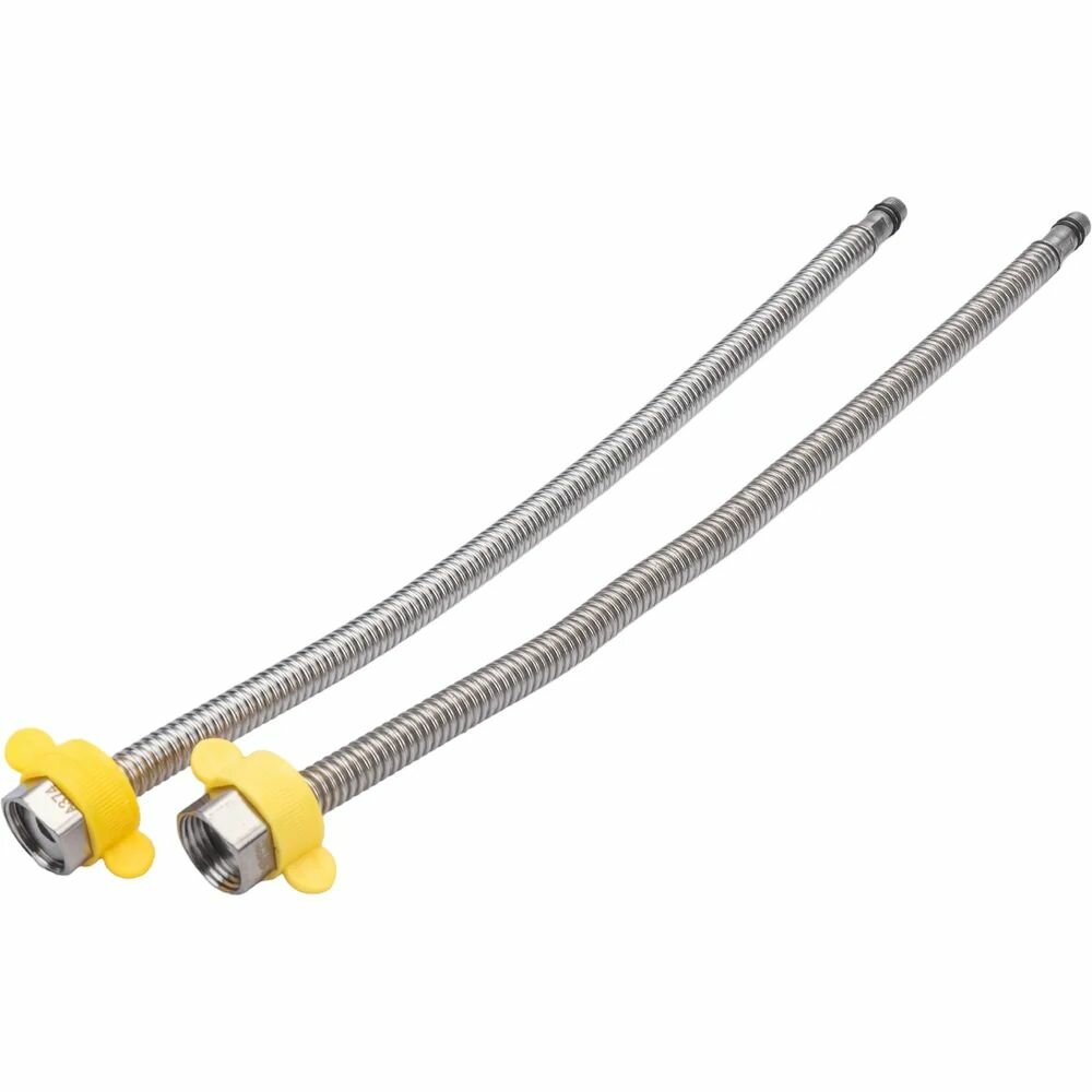 Гибкая сильфонная подводка для смесителя Kopfgescheit 1/2"хM10, 40 см KG-A374 комплект из двух штук KG-A374х2