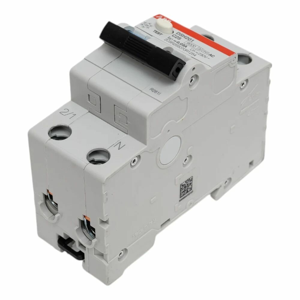 Автоматический выключатель дифференциального тока ABB DSH201 C25 AC30 2CSR255070R1254