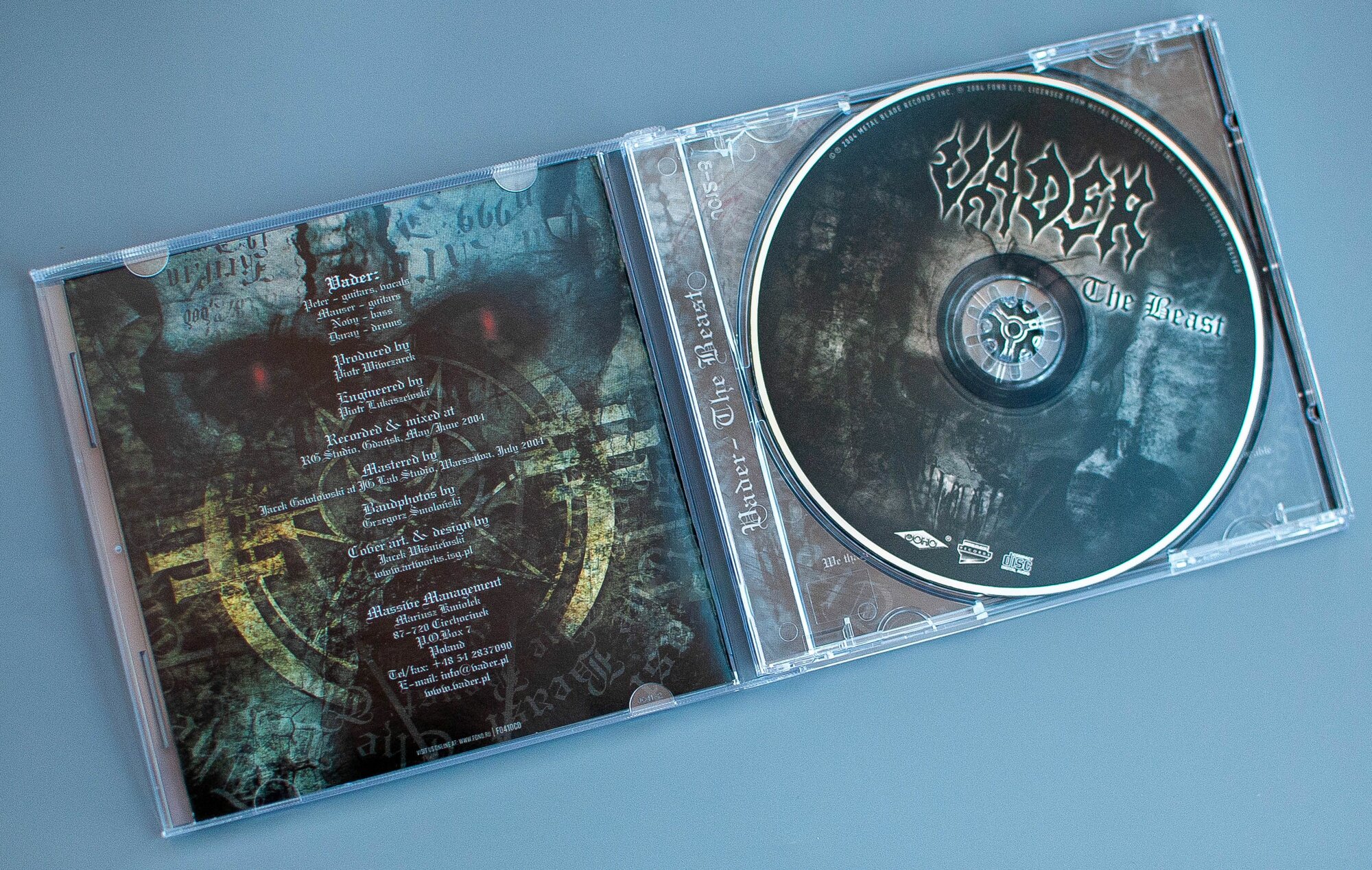 Vader - The Beast Аудио CD Лицензия — фото 1