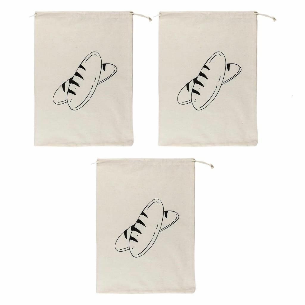 Мешочки для хранения из натурального льна