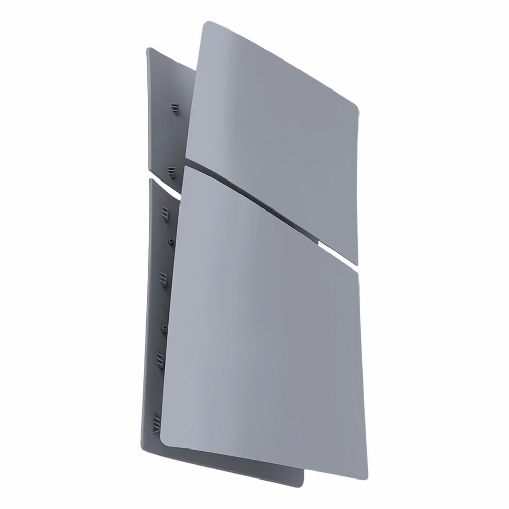 Панель для PS5 SLIM Digital, серая, устойчивая к загрязнениям