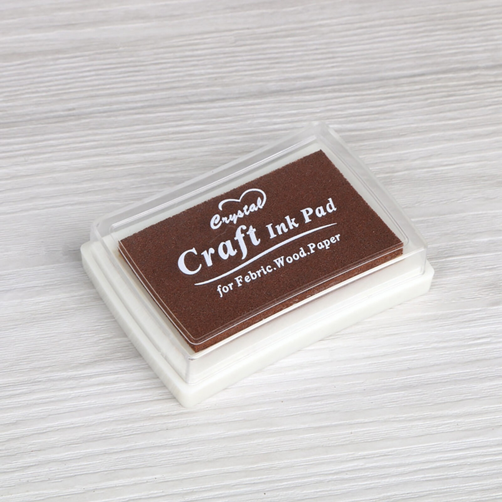 Пад для печати Craft Ink Pad для детей и взрослых для резиновых штампов, бумаги, дерева, ткани, скрапбукинга, журнала, украшения, изготовления подарочных карт, пальцевого фарба, материал: пластик + губка + чернила, цвета: