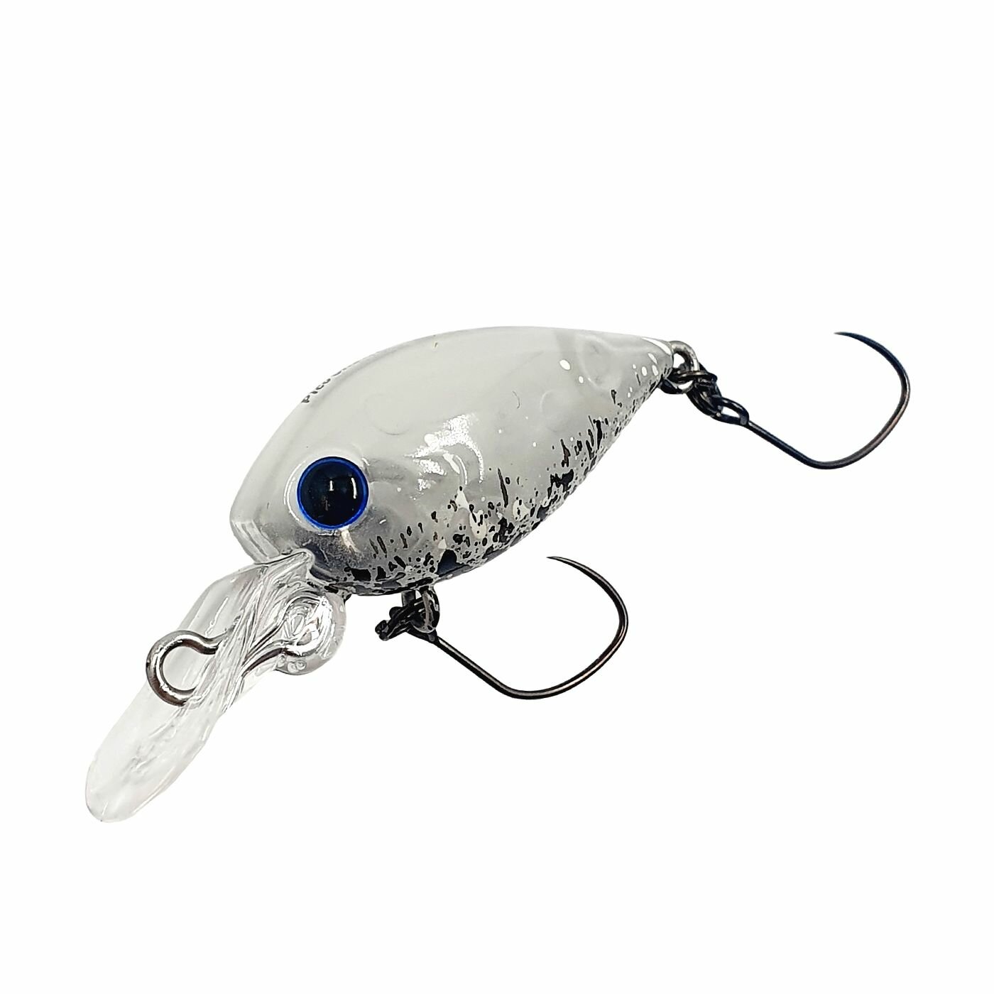 Японский воблер на форель DaySprout Pico ChatteCra DR-SS G2, 2.2 г, #03 Zanzoken Black GG / Форелевые приманки / Воблер крэнк для рыбалки