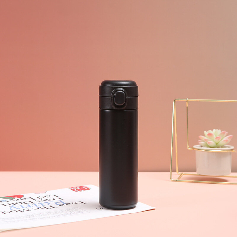 Новый минималистский 304 из нержавеющей стали гороховая чашка портативная вакуумная подпрыгивая крышка изолят чашка для