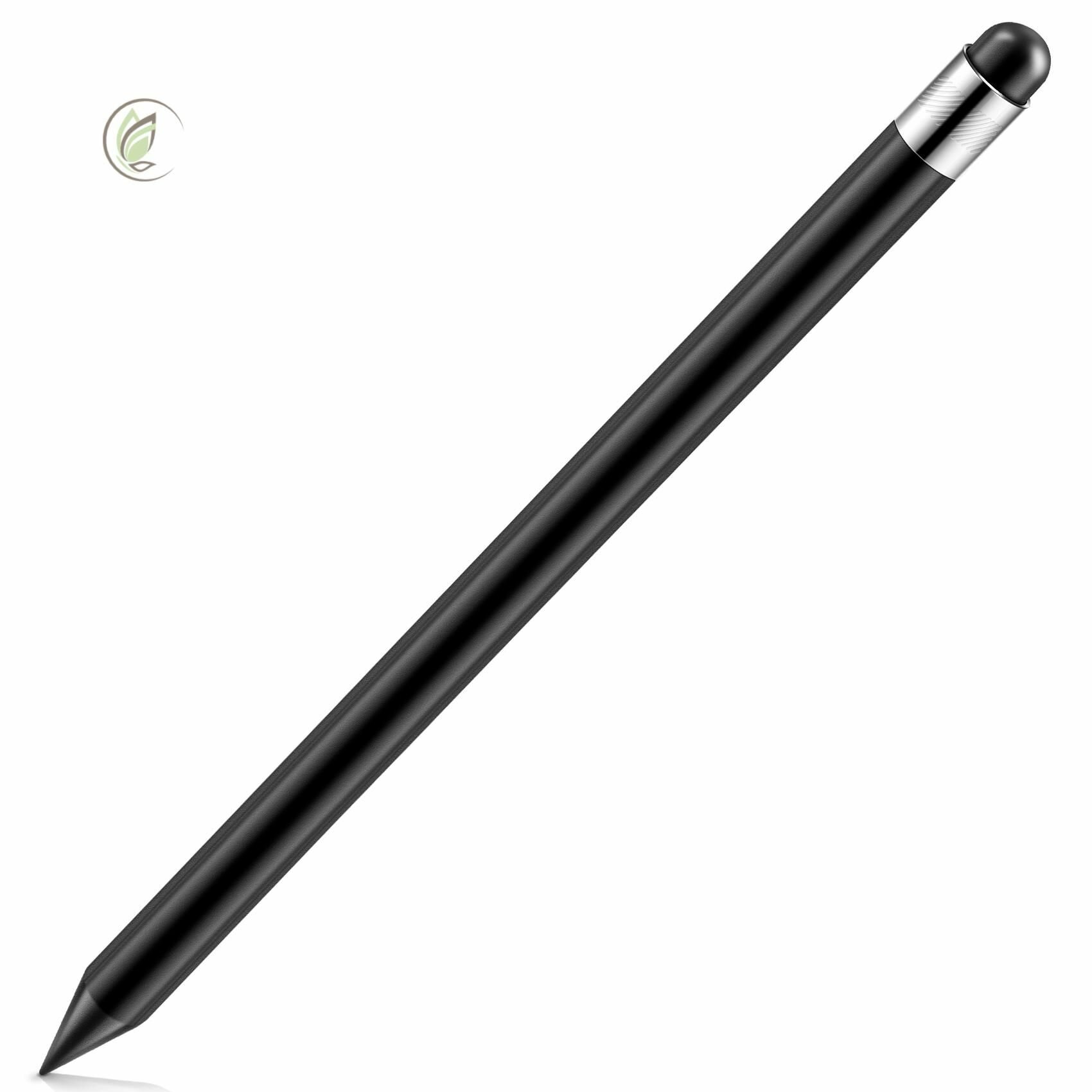 (T I N M) Емкостный Карандаш Ручка Стилус Пресс-Экран Палка Для Планшетный Телефон ПК - Черный