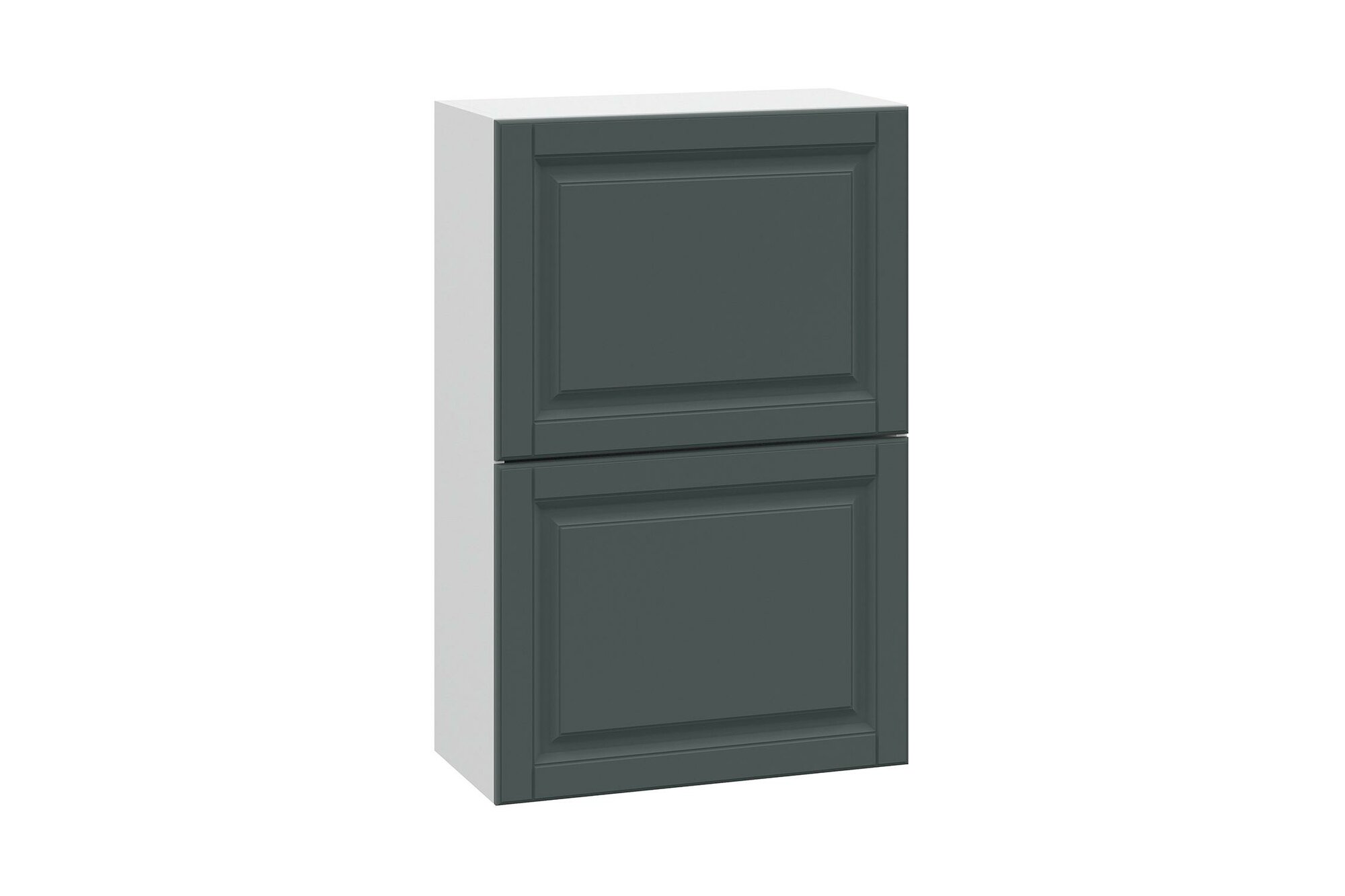 Шкаф верхний высокий барный Нонтон Калеста, 60х29х91 см, белый / таежный лес