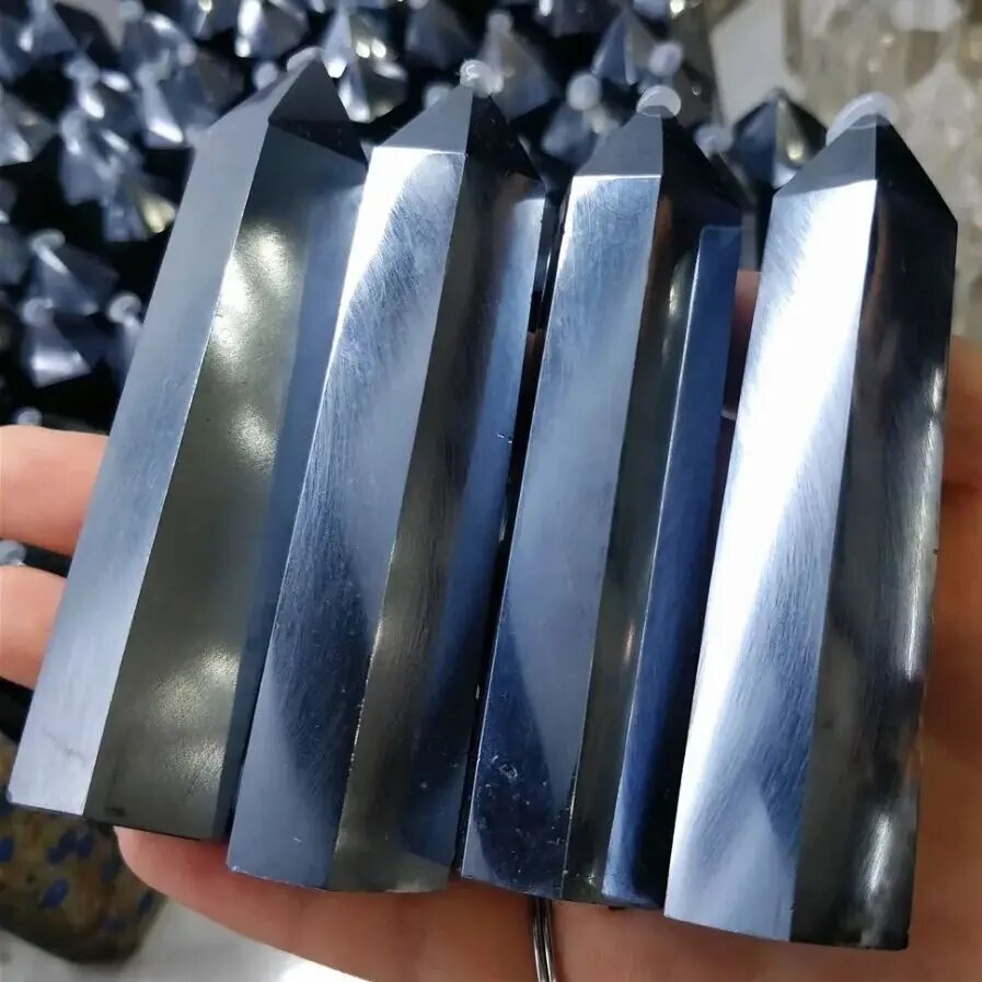 Натуральный камень, терагерцовый кристалл, башня, палочка, целебная энергетическая руда, минеральный обелиск, башня, колдовство, ремесла, украшения