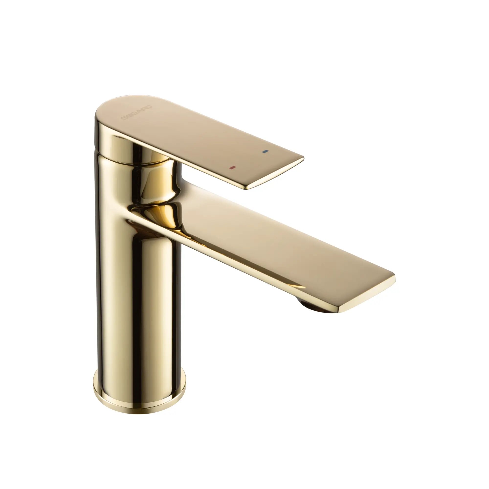 Смеситель для раковины Osgard Endi однорычажный цвет золото