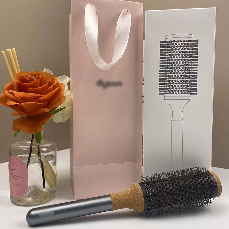 Расческа Dyson Style Cushion Comb, широкозубая расческа, антистатическая массажная расческа, набор в подарочной коробке, праздничный подарок