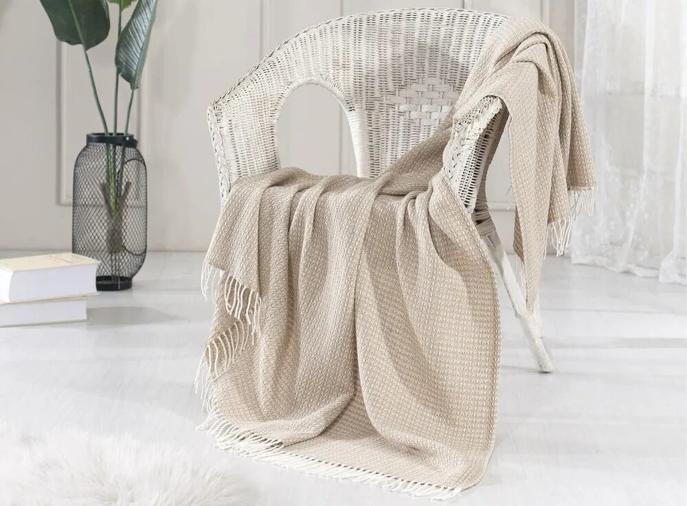 Dolce Bonita Плед , Шерсть, Акрилик, 130 см х 170 см