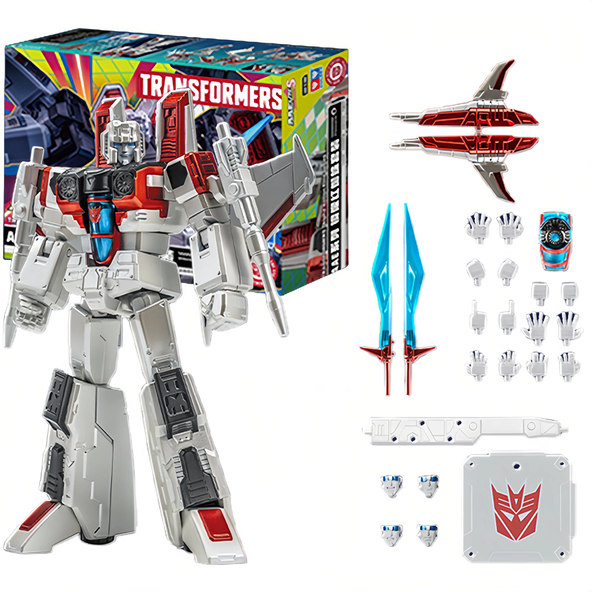 Фигурки AULDEY Transformers AAE Alpha Action Elite Series: Оптимус Прайм, Саундвейв, SG Starscream