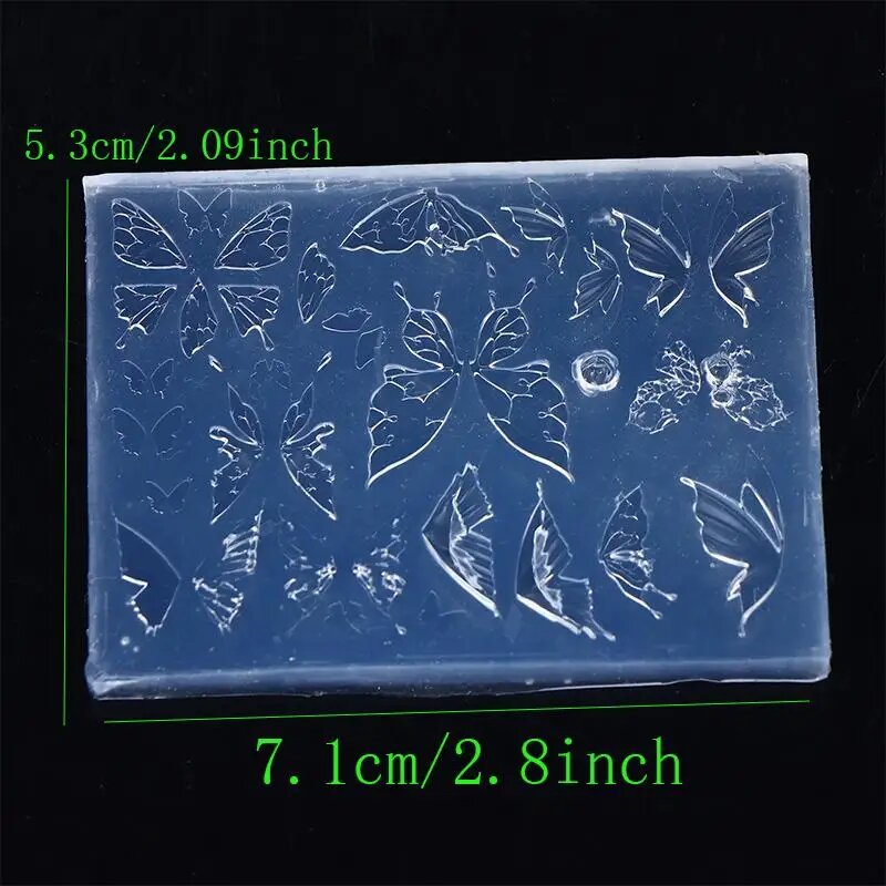 Силиконовая форма для дизайна ногтей JCSYFAC Бабочка