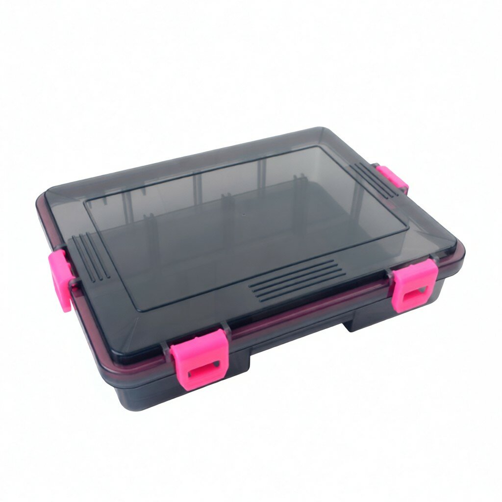 Waterproof Tackle Box Plano Fishing Tackle Box Organizer Adjustable Fishing Tackle Trays Tackle Box Backpack Material High-quality plastic Load-bearing 10kg Color Blue Green Pink Orange Size S L XXL XL 22.4x5x35cm L 27.5x18x5cm S 23x18x5cm Weight XL 400g