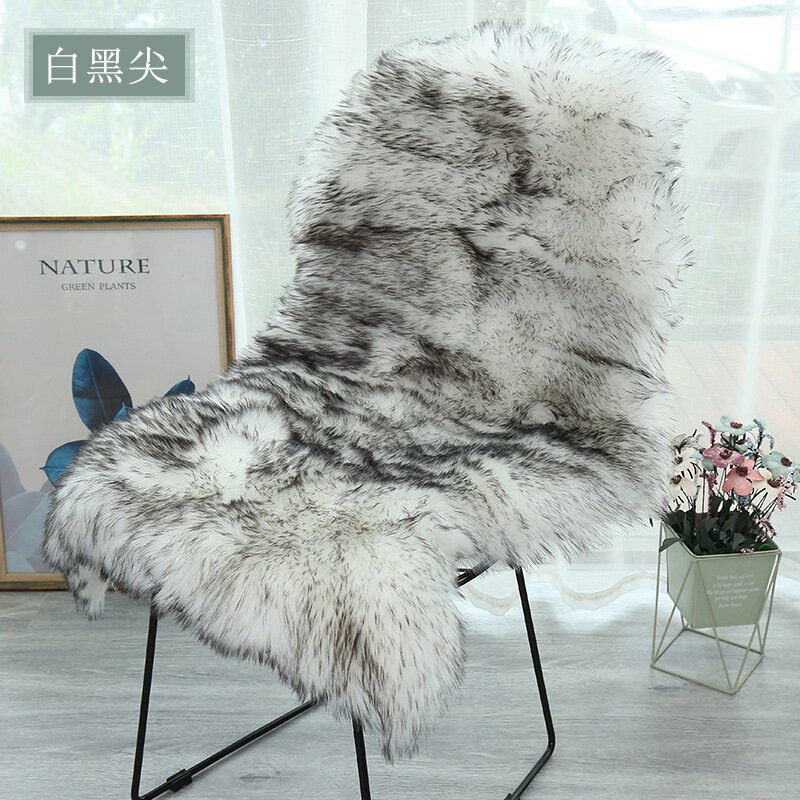 Поставка цельного ковра из овчины для спальни, прикроватного дивана, плюшевого коврика, окна, шезлонга, оптовая продажа