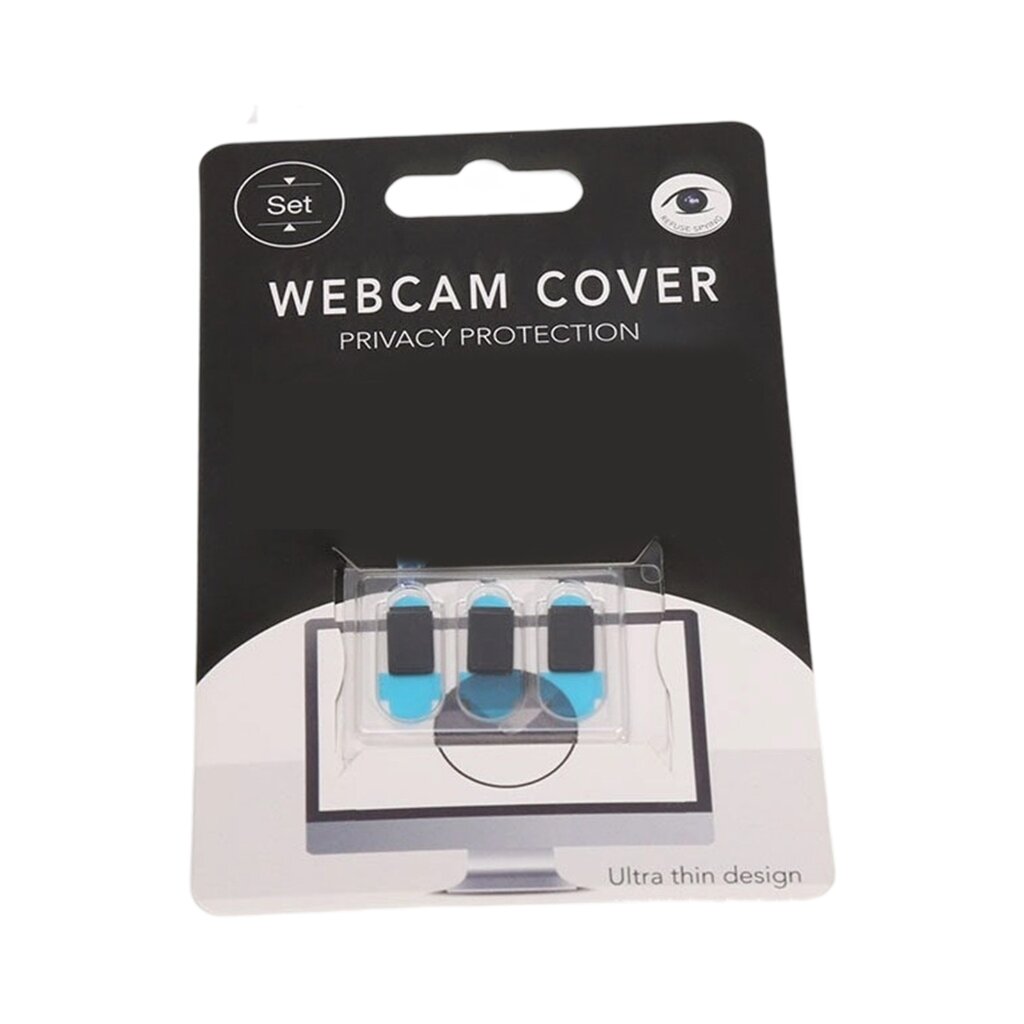Универсальная крышка для веб-камеры, Защищающая от подглядывания, Для нескольких устройств, Легко защелкивающаяся конструкция, Тонкий профиль толщиной 0,7 мм