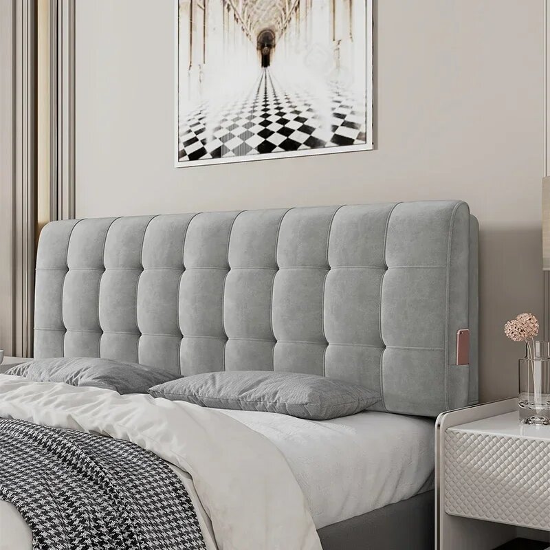 Изголовья спинки, мягкая сумка, изголовья кровати для отеля, американская фланелевая ткань, приятная для кожи, легкие, домашние изголовья кровати