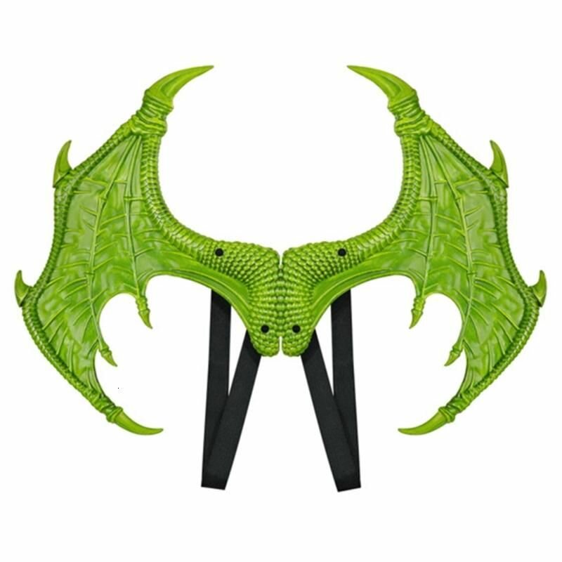 Костюм дракона с крыльями и хвостом для детей на Хэллоуин, - Зеленое Крыло Дракона RP