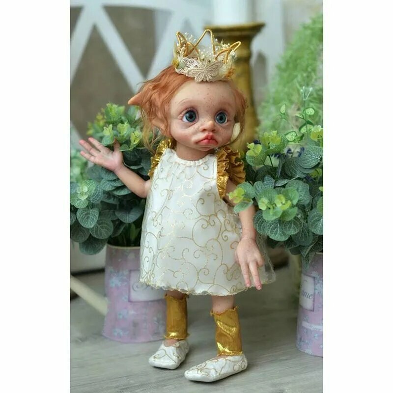 17 дюймов, кукла-реборн Tinky Fairy Doll эльфийка