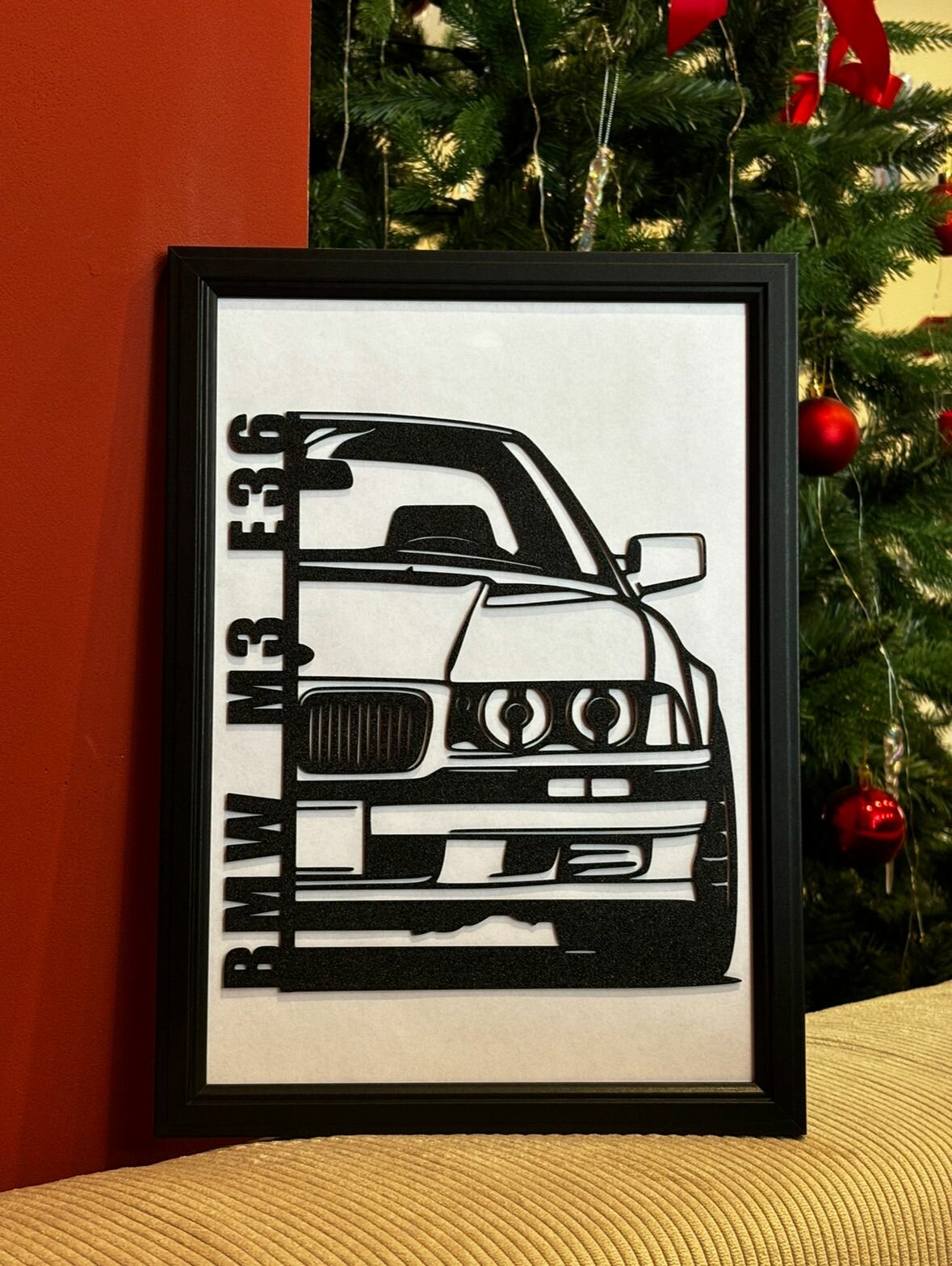 Картина бмв м3 настенная/настольная 32,5х23,5 см. Постер bmw m3