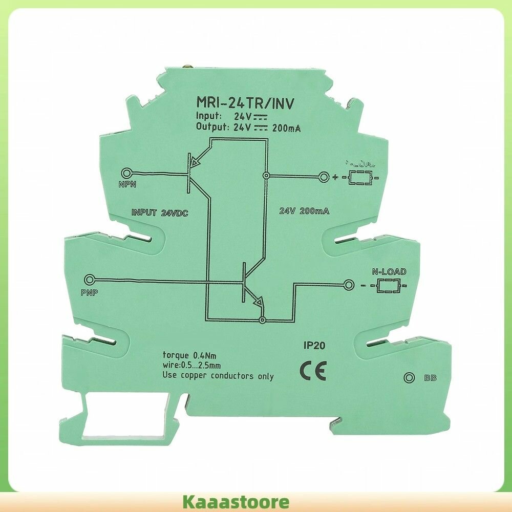 Преобразователь сигнала MRI 24TR/INV, NPN/PNP, модуль для PLC, преобразование уровня