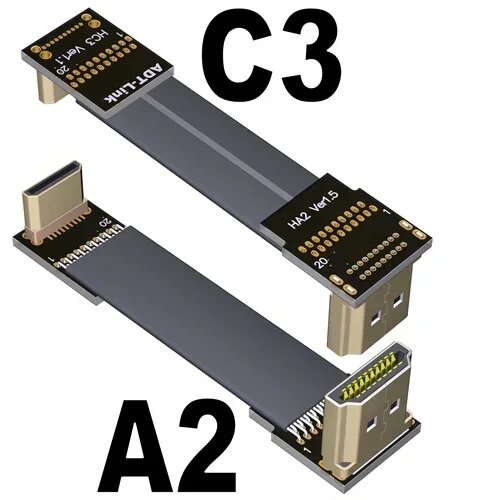 SPEEDIER HD-S Mini HD кабель HDMI A-C 18 Гбит/с 3-200 см A2-C3, 3cm