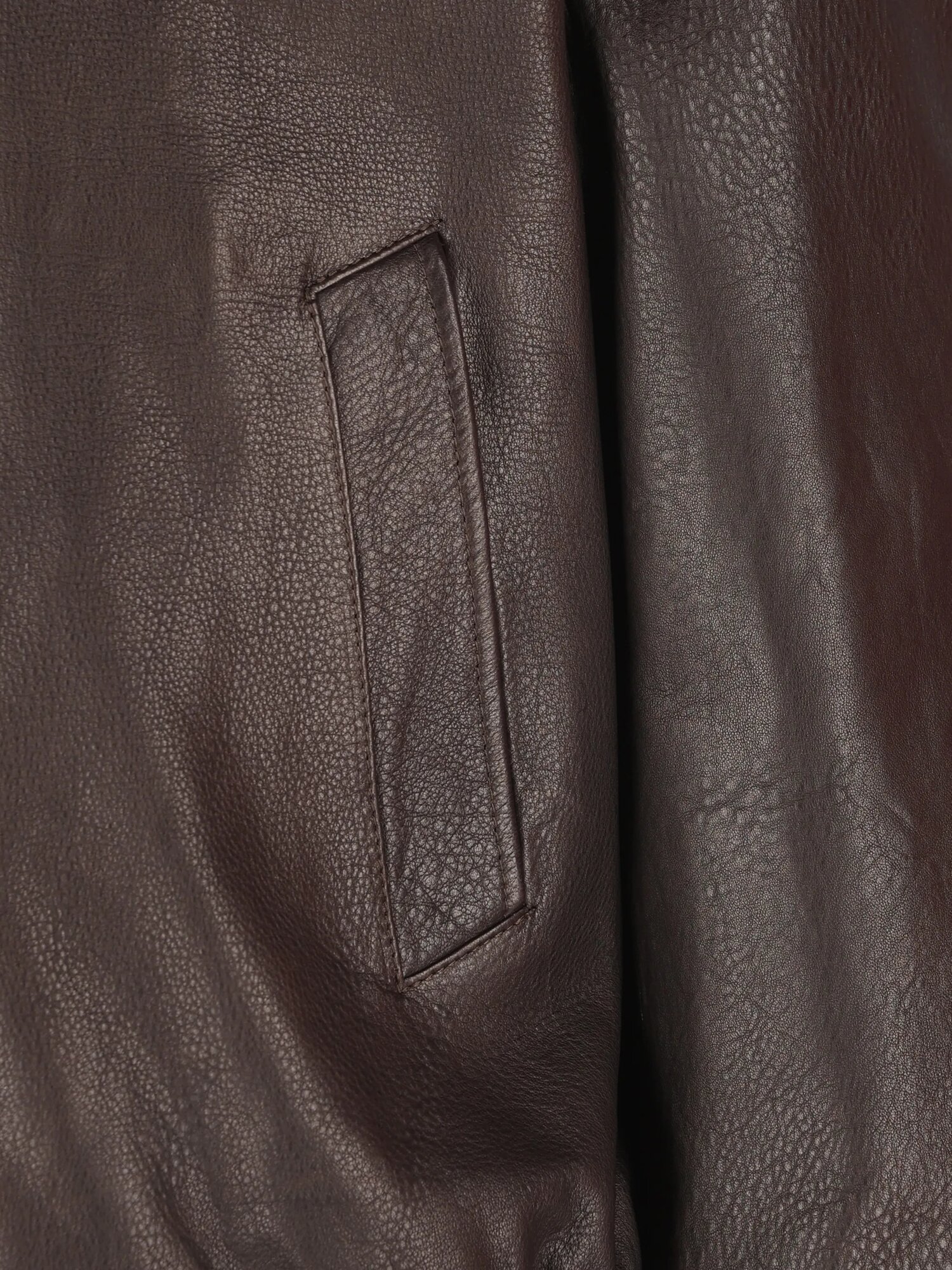 Куртка Tagliatore Leather jacket, размер 52, brown — фото 1