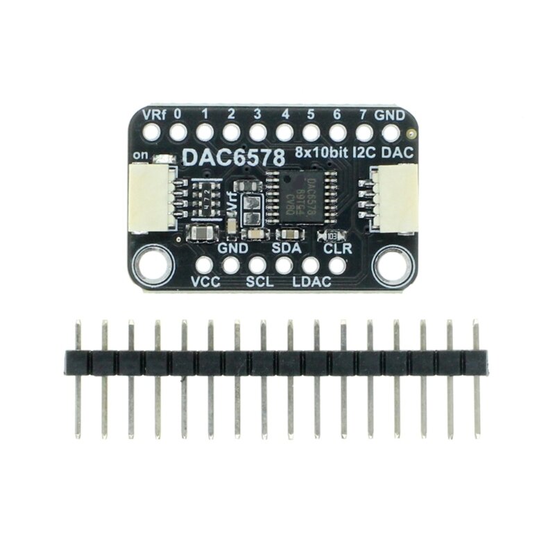 10-битный Высокоточный Цифро-Аналоговый Модуль Адаптера 8-Канальный DAC6578