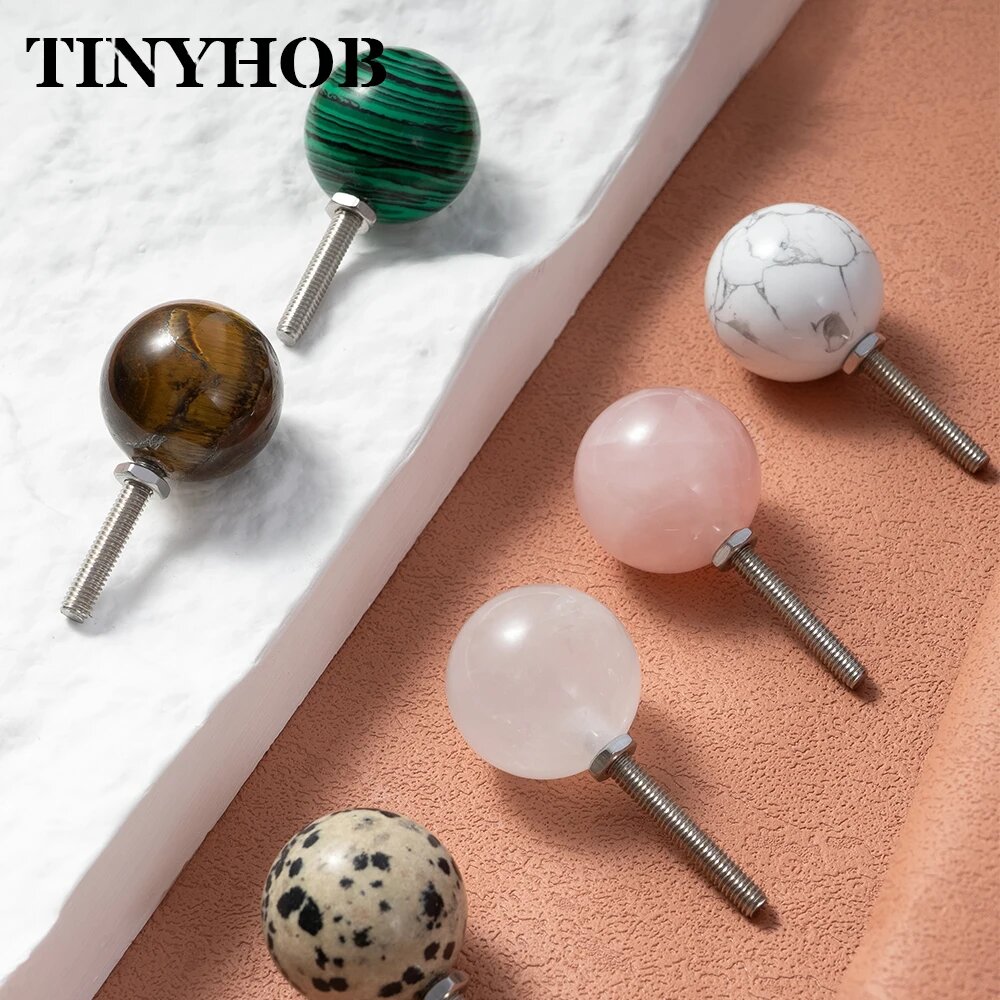 Ручки для шкафов зеленые, 24мм, KQS-screw23mm — фото 1