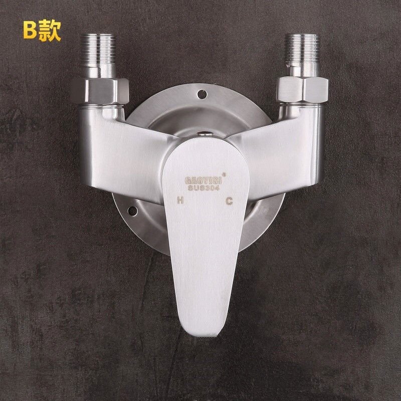 Наружный душевой смеситель из нержавеющей стали 304, смесительный клапан для горячей и холодной воды, солнечный клапан, наружный переключатель водонагревателя, смесительный клапан.