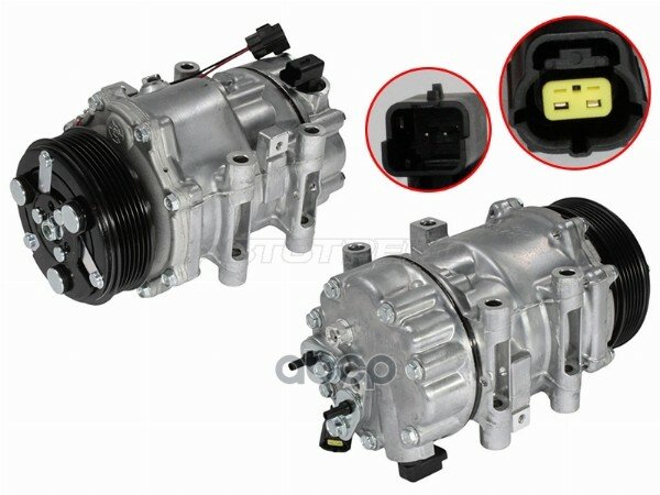 Компрессор кондиционера Chery Tiggo 4 Pro 20- / Tiggo 7 Pro 19-24 Sat арт. ST-245-0096