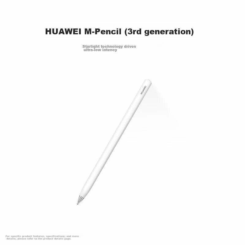 HUAWEI M-Pencil (3rd Generation), Huawei Stylus, Star Flash Technology, Ultra-Low Latency, Snow White