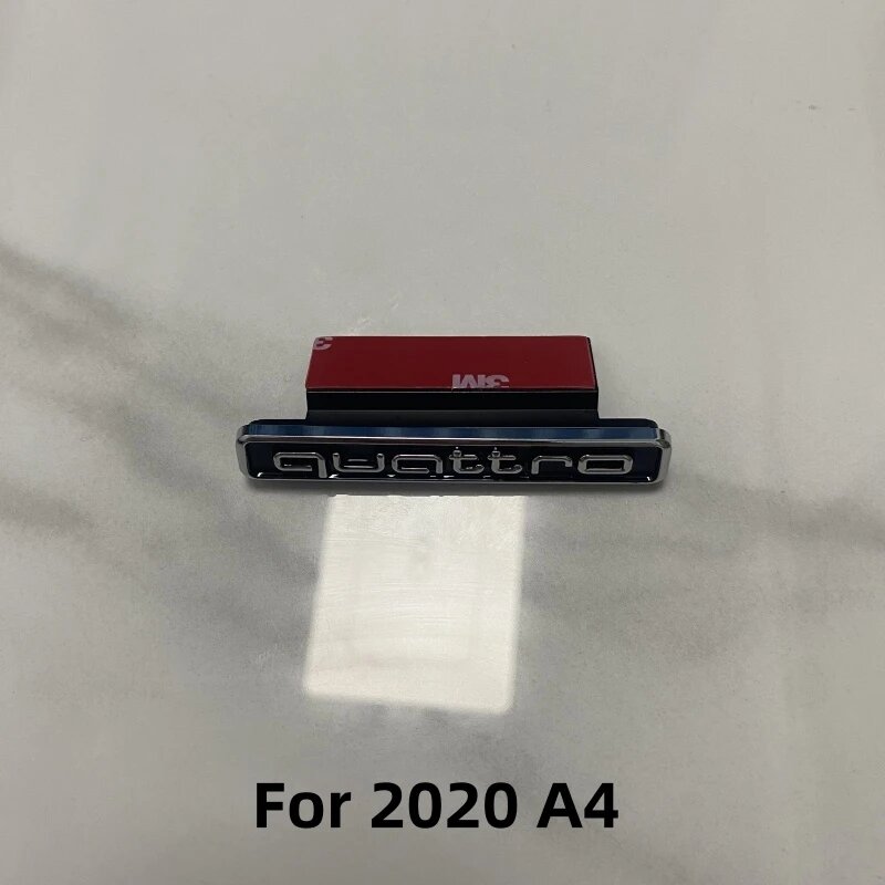 Передняя решетка автомобиля с логотипом Audi Quattro, эмблема для Audi A4 A6 Q3 Q5 Quattro, эмблема с логотипом автомобиля, гриль-эмблема с полным приводом 5