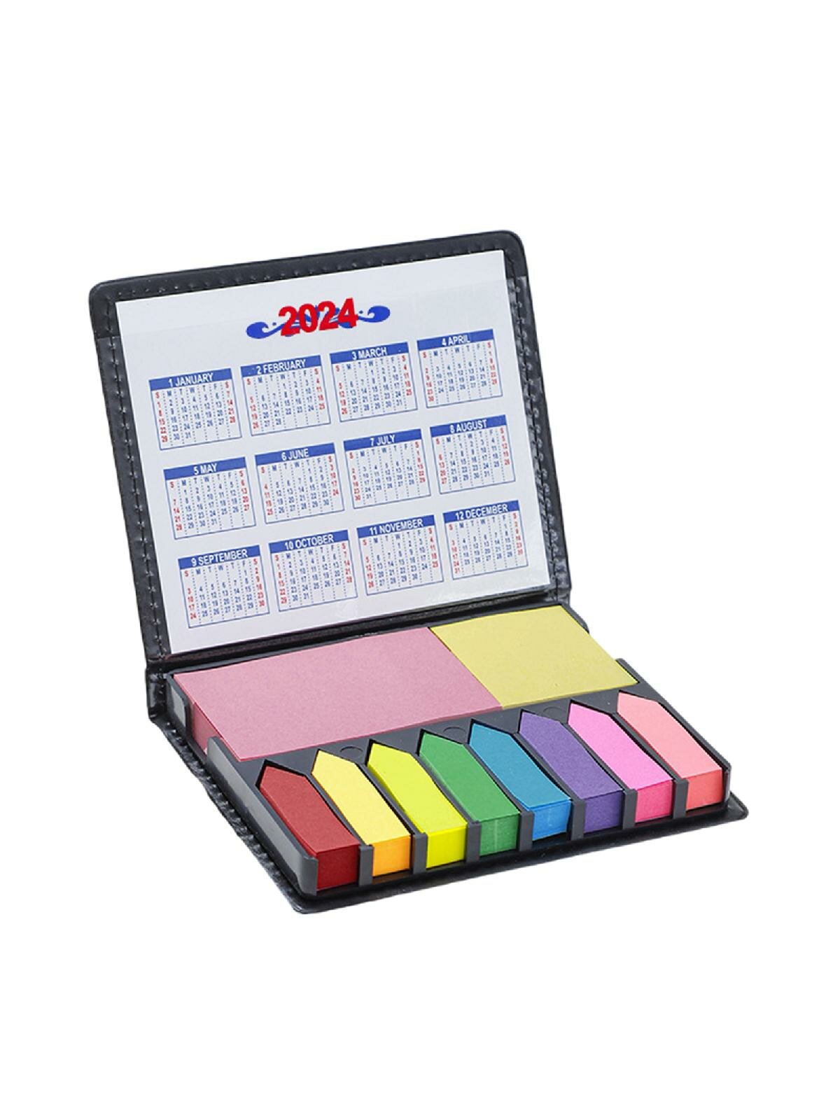 Красочный блокнот для заметок, набор самоклеящихся стикеров для использования в офисе